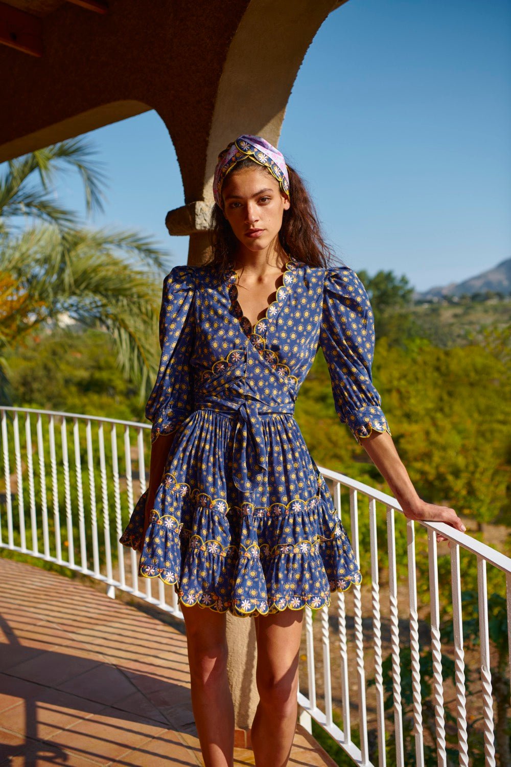 ANDROMEDA DRESS BLUE – CELIA B