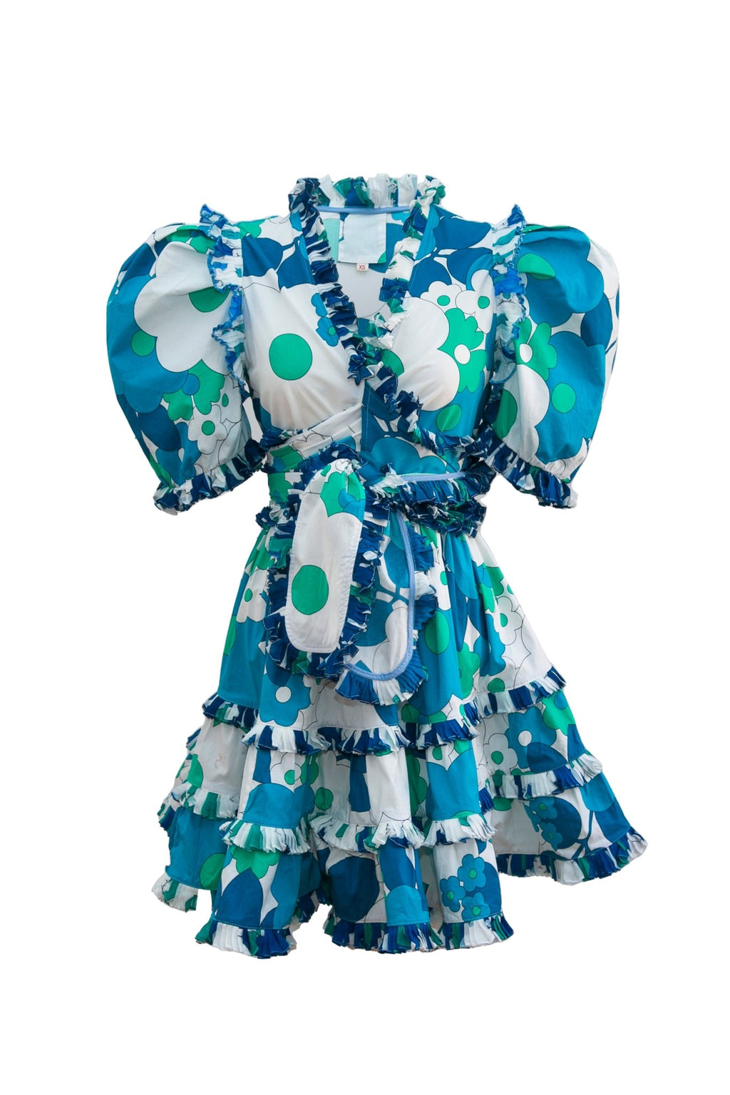 OBSIDIANA DRESS - BLUE – CELIA B